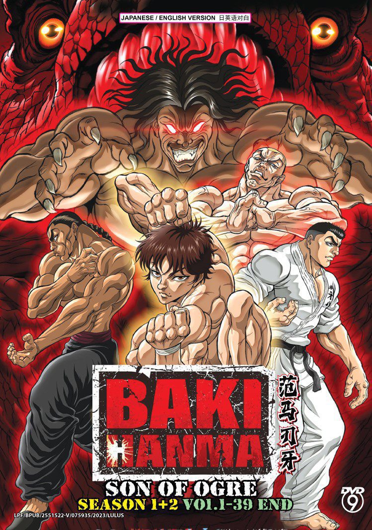 BAKI HANMA : SON OF OGRE (SEASON 1+2) – TV – OtakuDvd