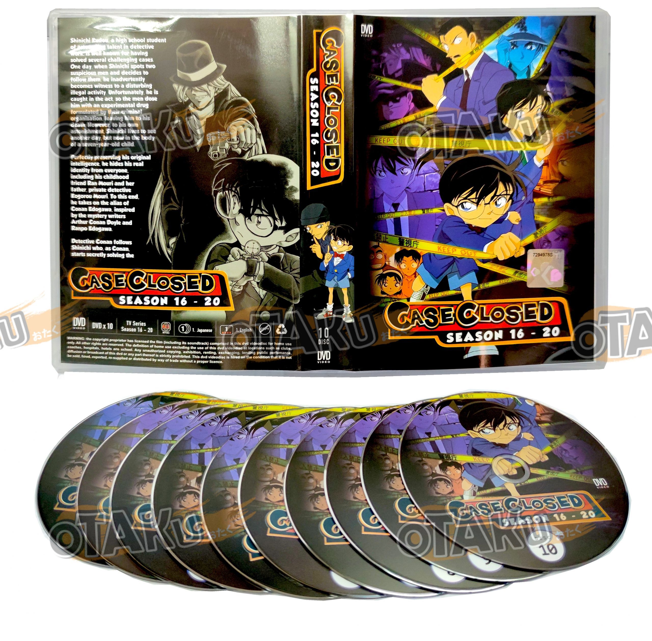CASE CLOSED (SEASON 16-20) – TV – OtakuDvd