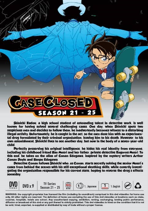 CASE CLOSED (SEASON 21-25) – TV – OtakuDvd