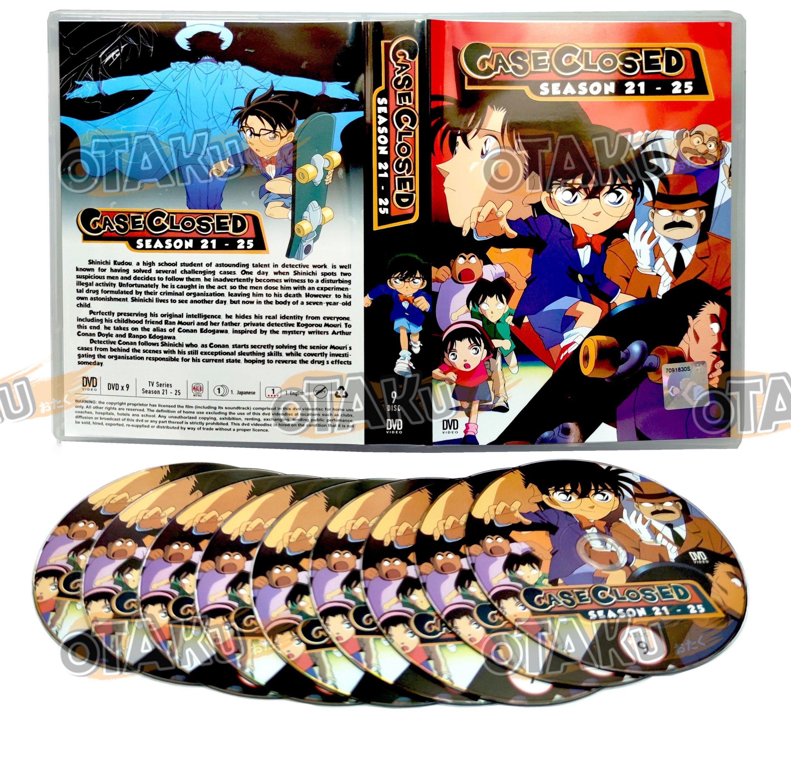 CASE CLOSED (SEASON 21-25) – TV – OtakuDvd