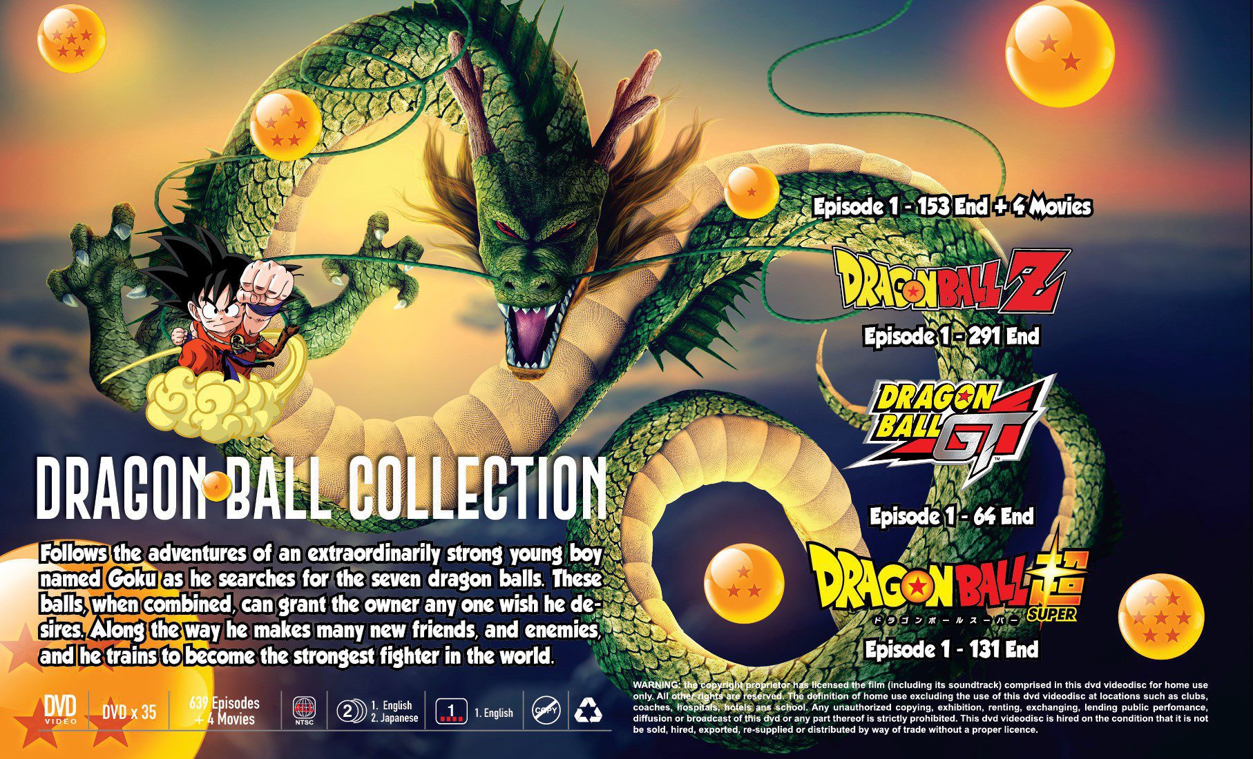 DRAGON BALL COLLECTION – TV – OtakuDvd