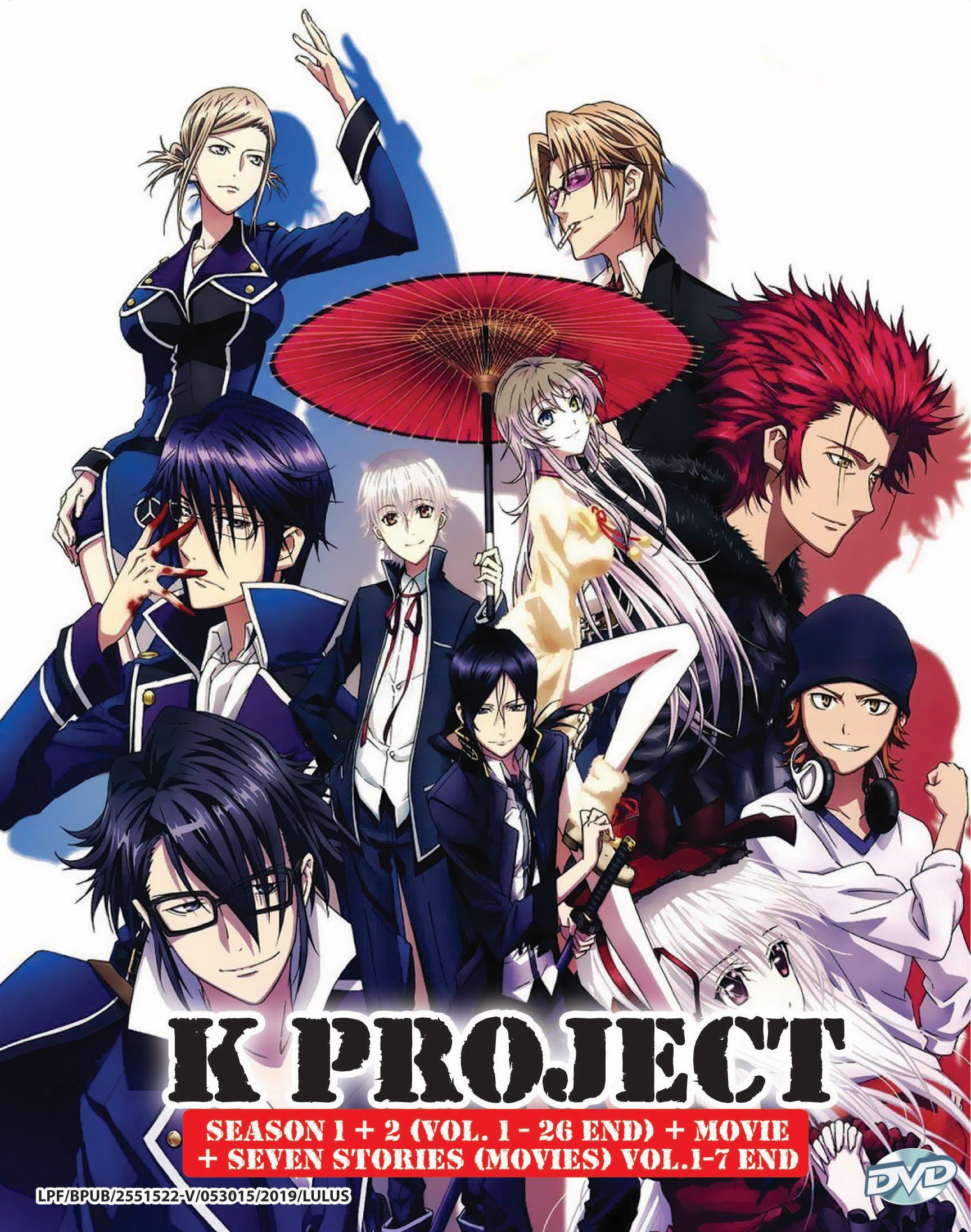 K PROJECT (SEASON 1+2) – TV – OtakuDvd