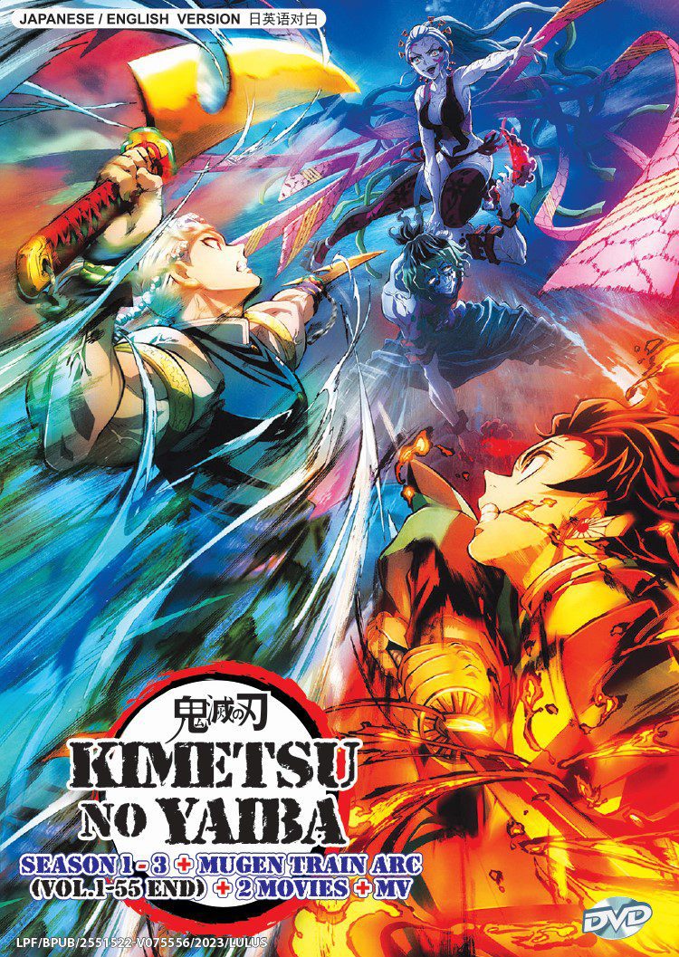 KIMETSU NO YAIBA (SEASON 1-3) + MUGEN TRAIN ARC – TV – OtakuDvd