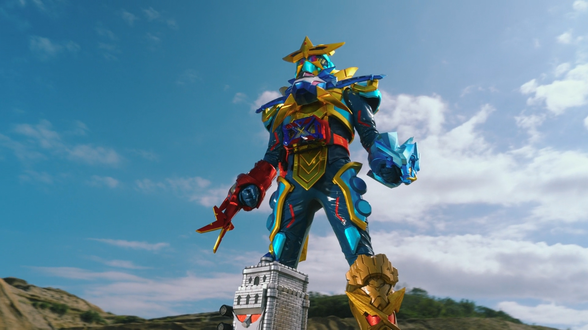 KAMEN RIDER THE WINTER MOVIE : GOTCHARD & GEATS STRONGEST CHEMY★GREAT ...